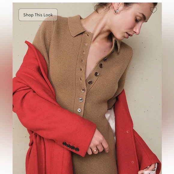 J. Crew | Jackets & Coats | Jcrew Chic Red Belted Coat | Poshmark